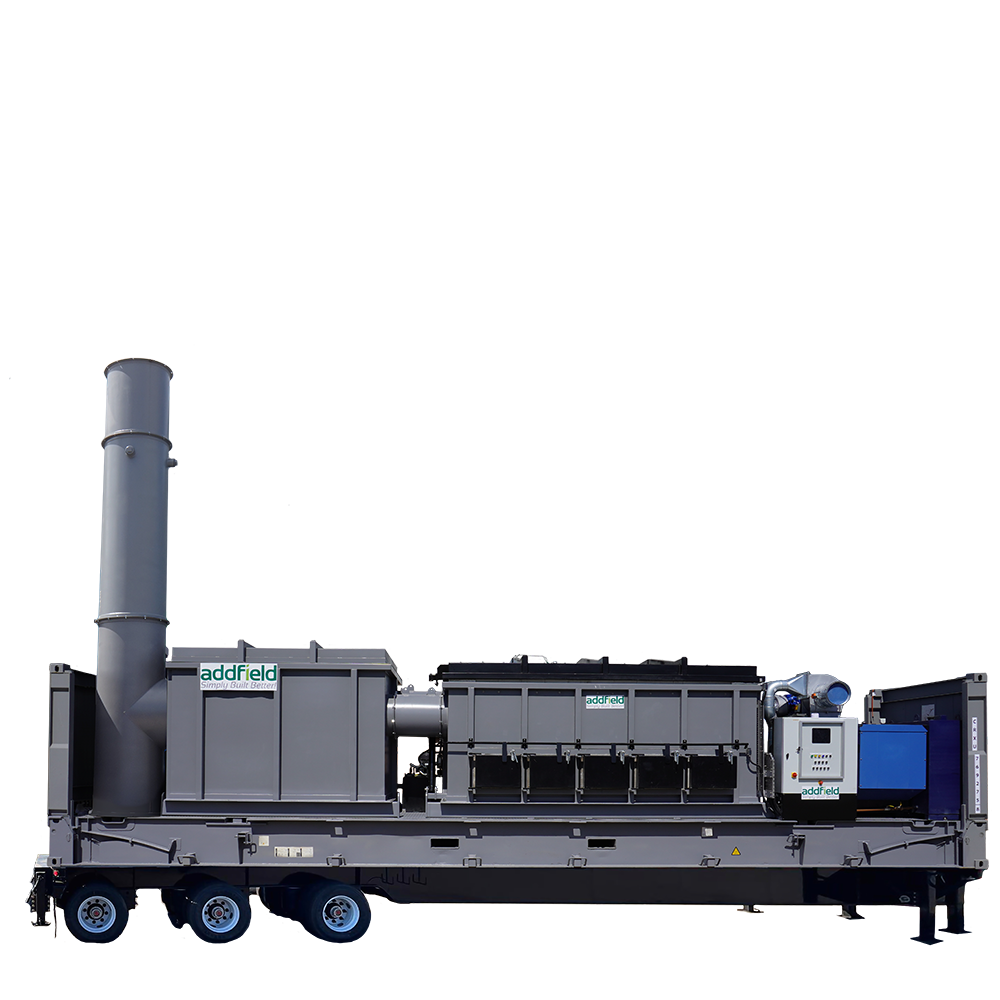 Large Scale Mobile Incinerator | Rapid1000 Mobile | High Capacity