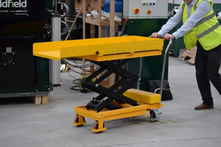 Hydraulic Lift Table | Pet Cremation | Addfield Environmental Systems