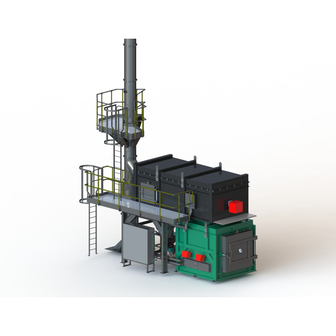 Inside A Gold Mine Cyanidation Incinerator