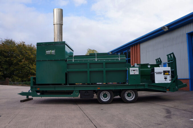 Large Trailer Mounted Incinerator from Addfield